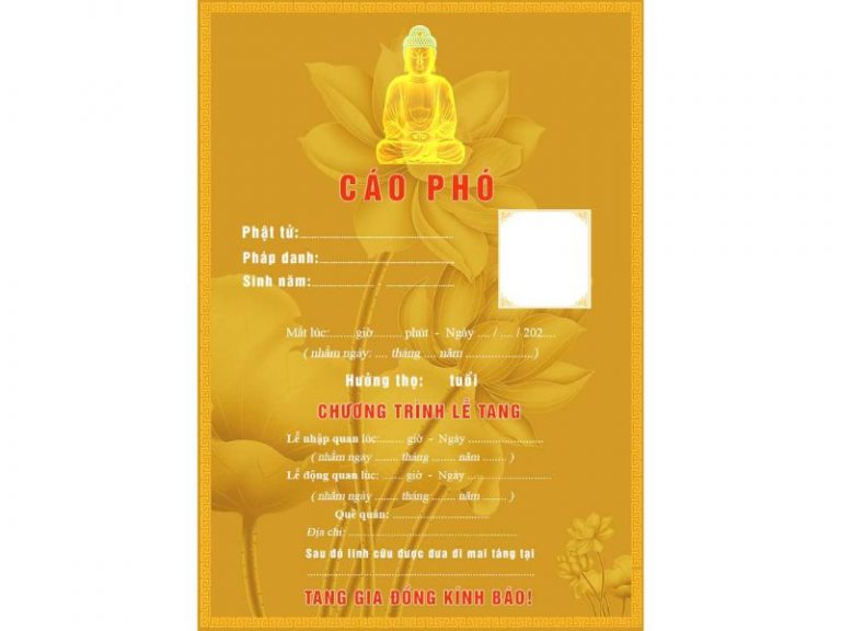 10+ mẫu cáo phó file word - FJN Tech - Giải pháp Digital Marketing trực ...