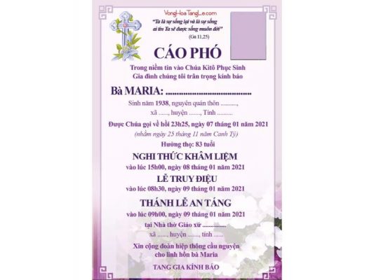 10+ mẫu cáo phó file word - FJN Tech - Giải pháp Digital Marketing trực ...